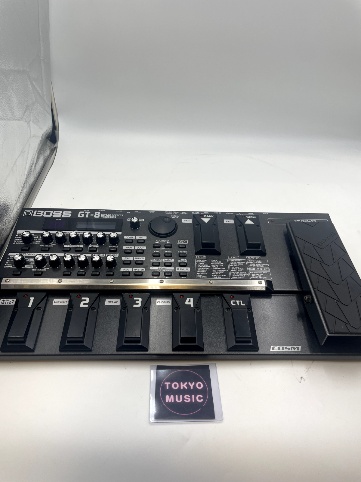 BOSS GT-8 Guitar Effects Processor Multi Digital Guitar BOSS GT-8 Guitar Effects Processor Multi Digital Guitar