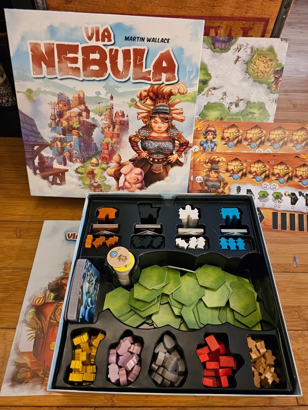 Via Nebula (2016) Board Game – Board Game Guys