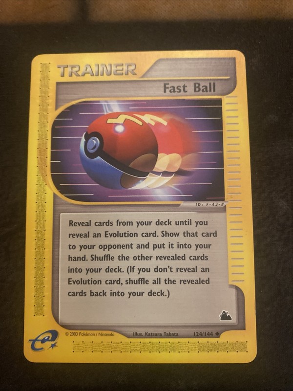 Fast Ball Pokemon Cards - Find Pokemon Card Pictures With Our Database ...