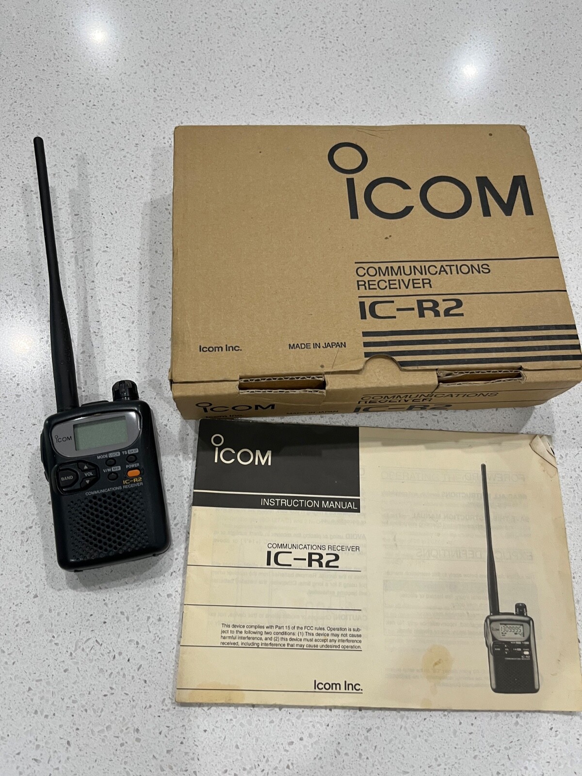 Icom IC-R2 Handheld Communications Receiver - HAM Radio ScannerのeBay公認海外通販｜セカイモン