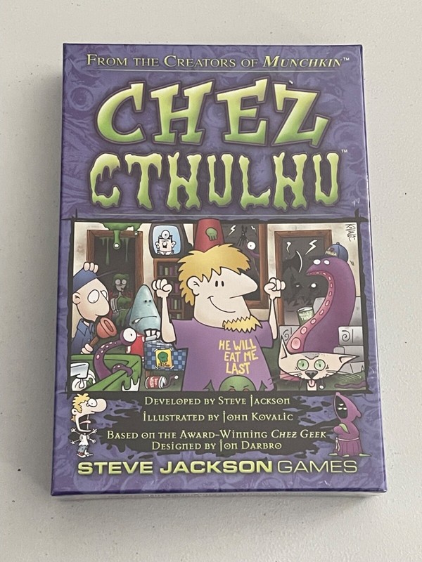 Chez Cthulhu (2010) Board Game – Board Game Guys