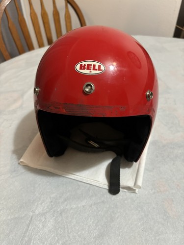 Vintage Bell R-T RT Red Motorcycle Helmet Distressed 70sのeBay公認海外通販｜セカイモン