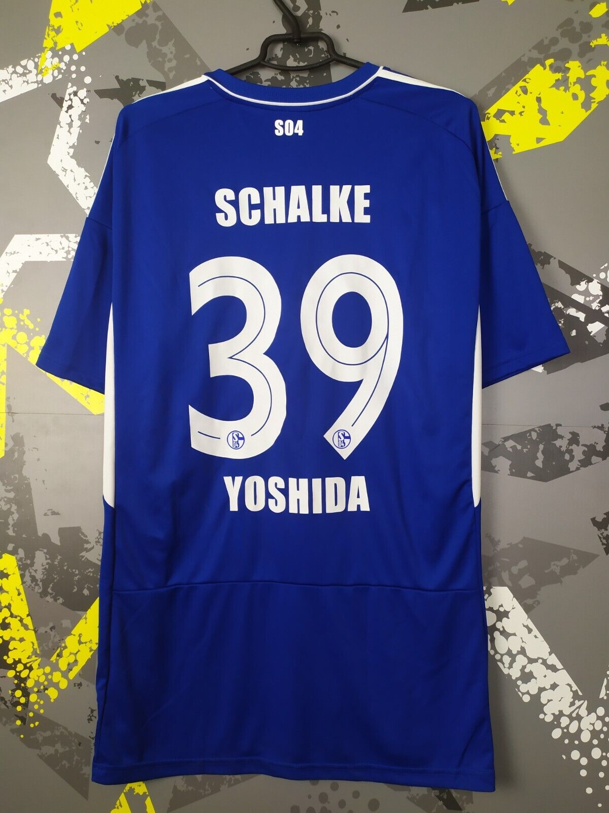 Yoshida FC Schalke 04 Home football shirt 2022 - 2023 Adidas Yoshida FC Schalke 04 Home football shirt 2022 - 2023 Adidas