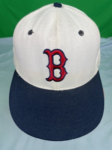 RARE Vintage New Era Pro Model Boston Red Sox Hat White Wool RARE Vintage New Era Pro Model Boston Red Sox Hat White Wool