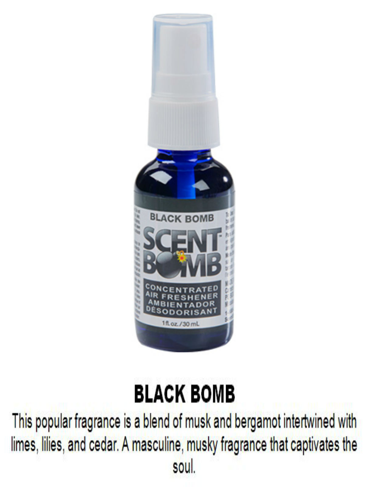 *BUY 2 GET 1 FREE* SCENT BOMB 100% Concentrated Air Freshener Spray (6 ...