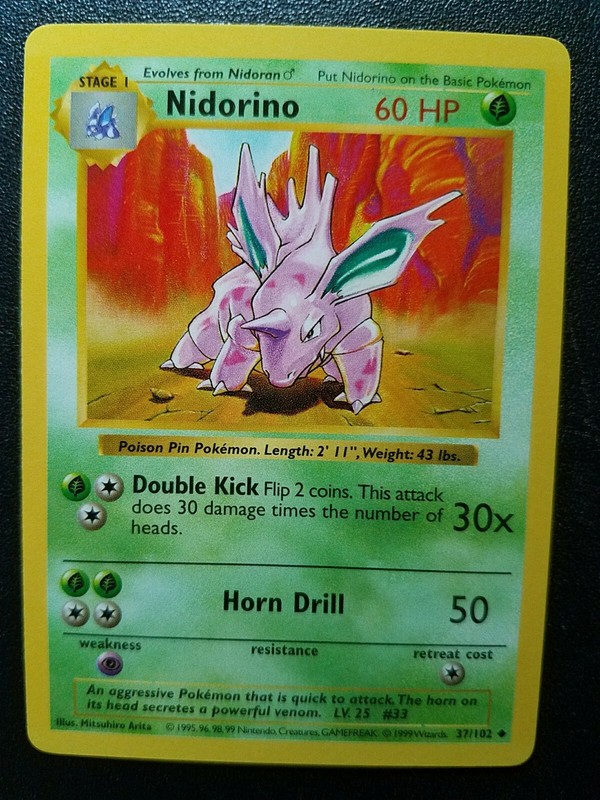 Nidorino Pokemon Cards - Find Pokemon Card Pictures With Our Database - Card Finder and Other ...
