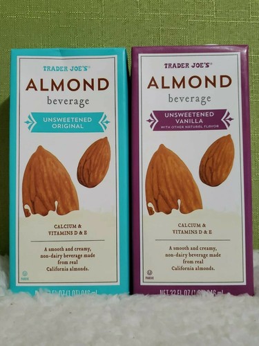 Купить longlife dairy alternatives (2) trader joe’s almond beverage unsweetened original ...