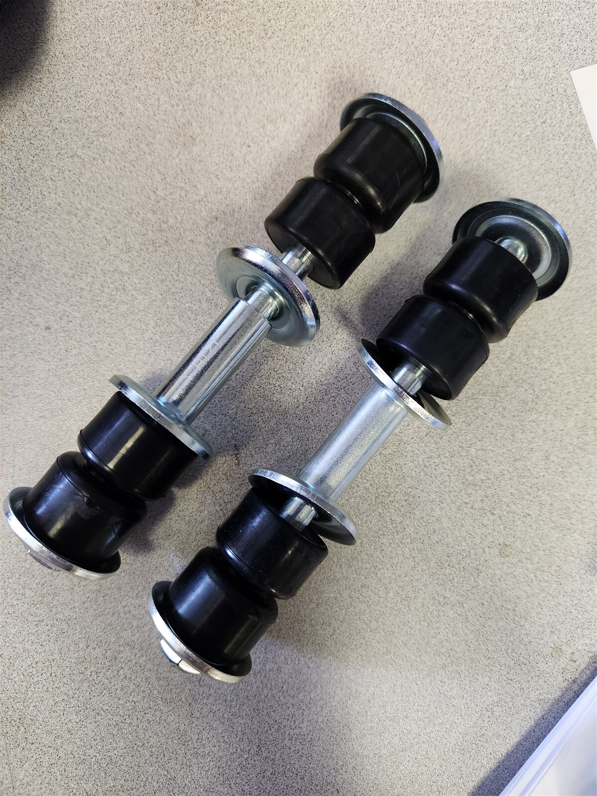 63-82 Corvette C3 FRONT Sway Bar End Link Kit Set with Urethane ...