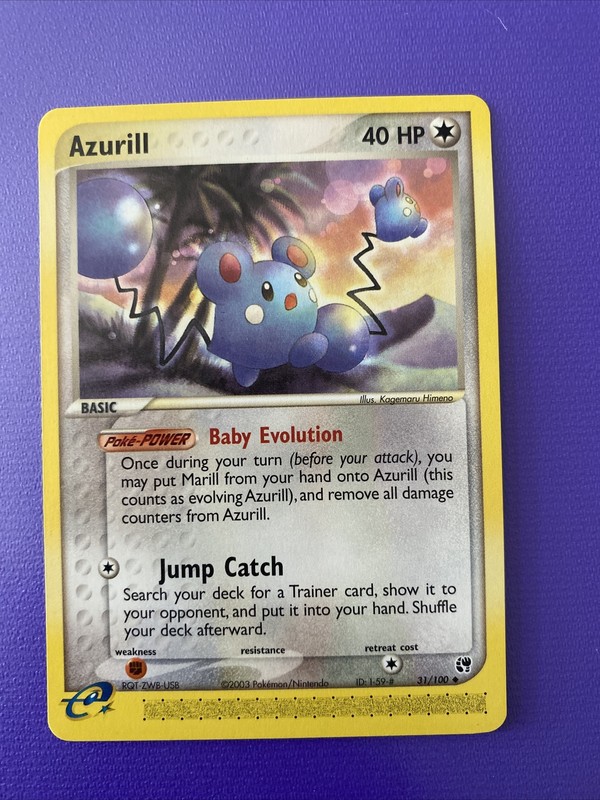 Azurill Pokemon Cards - Find Pokemon Card Pictures With Our Database ...