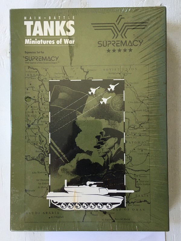 Supremacy: Main Battle Tanks (1990) Board Game – Board Game Guys