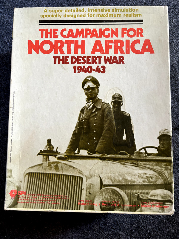 The Campaign for North Africa: The Desert War 1940-43 (1979) – Board Game Guys