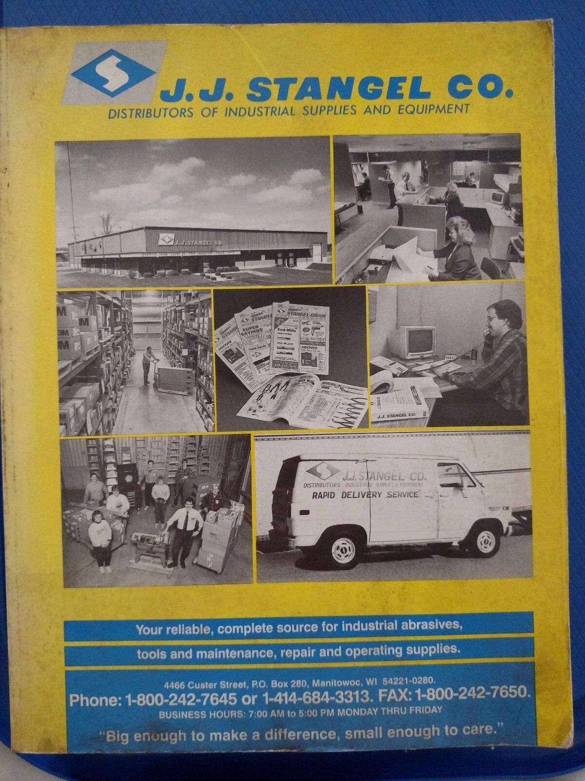 J.J. Stangel Co. - 1990 Catalog Distributors Of Industrial J.J. Stangel Co. - 1990 Catalog Distributors Of Industrial