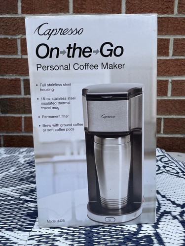 Capresso On The Go Personal Coffee Maker 794151402249 eBay