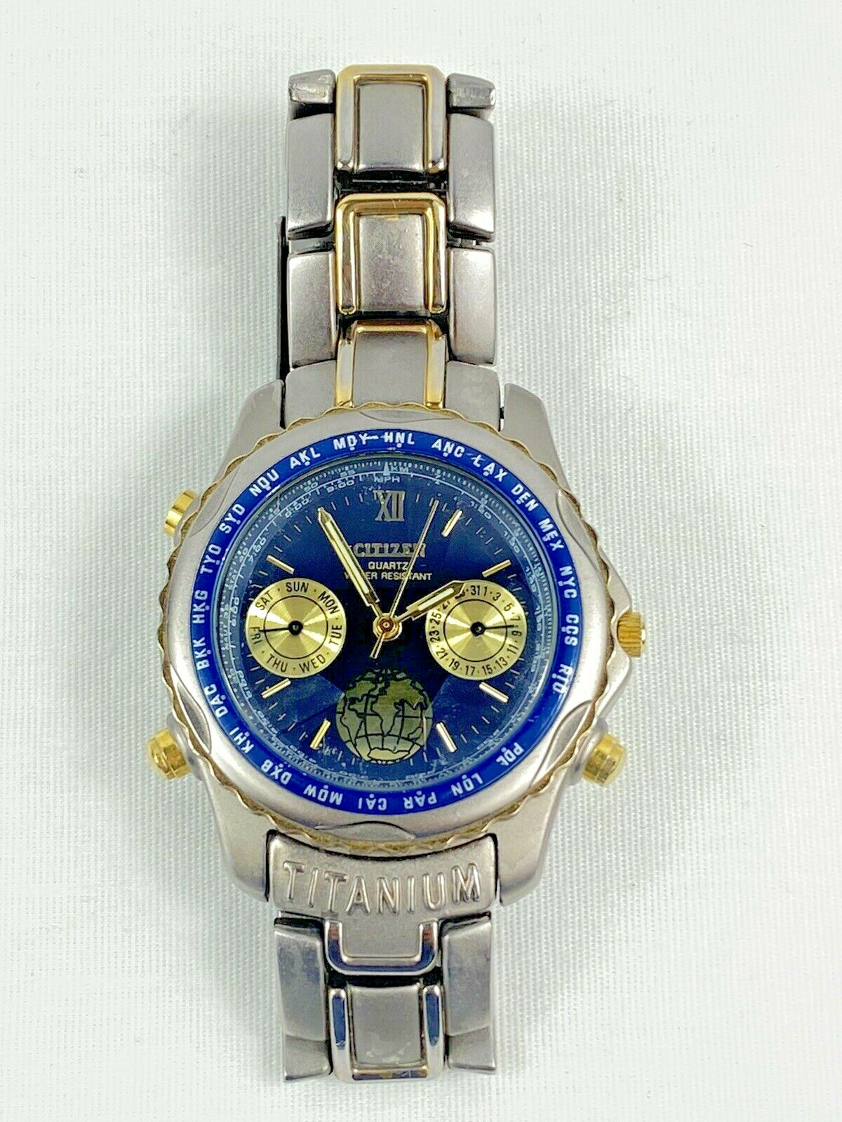 RARE Vintage Citizen Eco-Drive Titanium Self Winding Watch RARE Vintage Citizen Eco-Drive Titanium Self Winding Watch