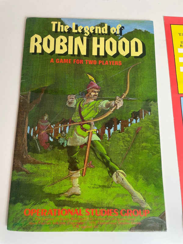 The Legend of Robin Hood (1979) – Board Game Guys