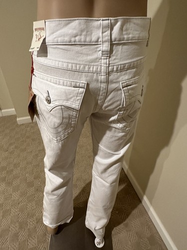 True Religion Straight Flap Jeans Optic White 32 X 34 NWT | eBay True Religion Straight Flap Jeans Optic White 32 X 34 NWT | eBay