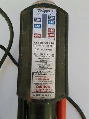 Amp & Voltmeters - Wiggy Voltage Tester