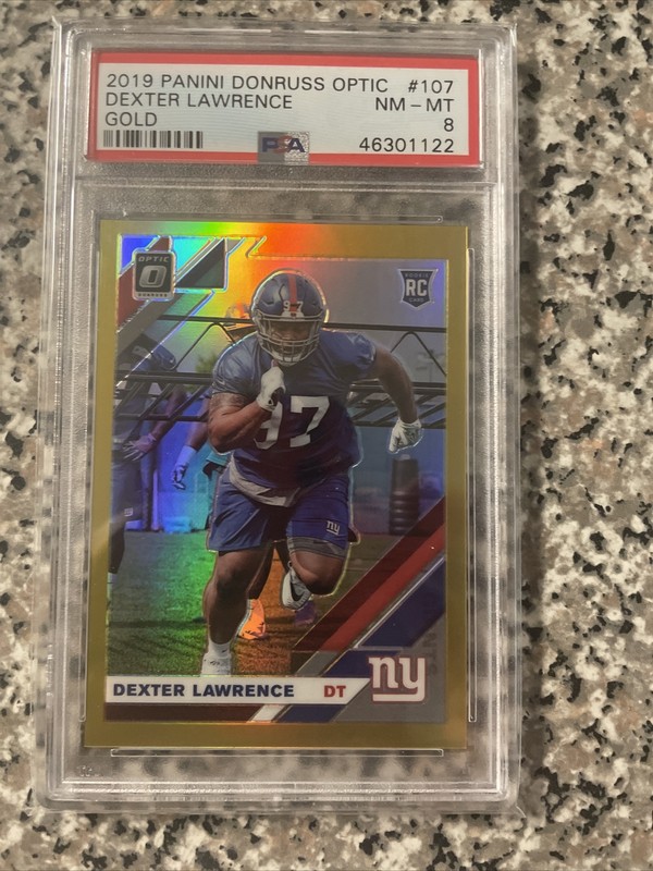 2019 Leaf Valiant Football - Dexter Lawrence Cards