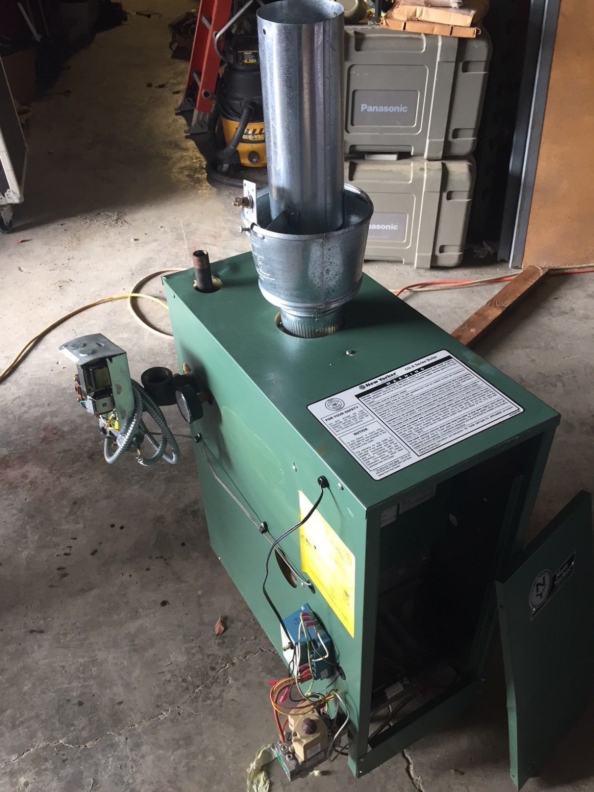 NEW YORKER CG A GAS BOILER NO SHIPPING