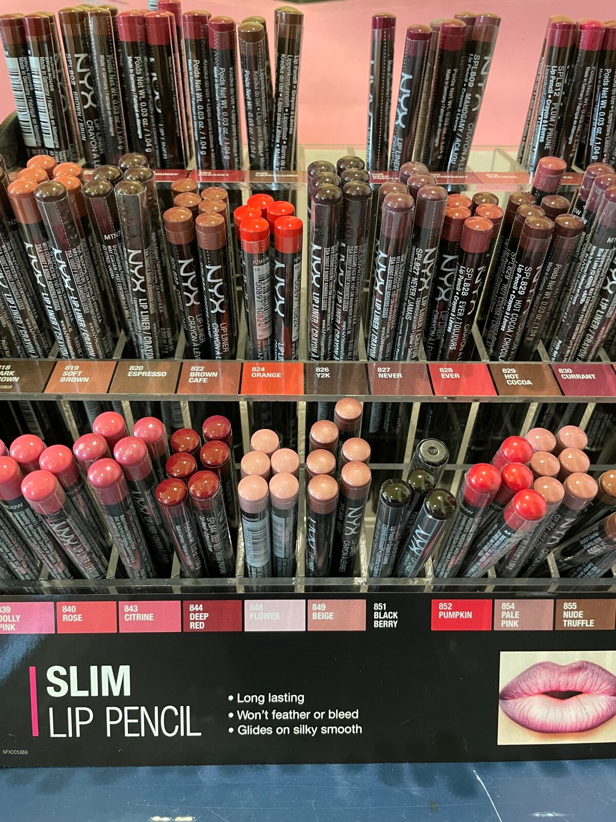 Nyx Slim Lip Pencil Lip Liner Sealed Choose Shade eBay