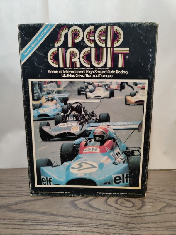 Speed Circuit (1971) – Board Game Guys