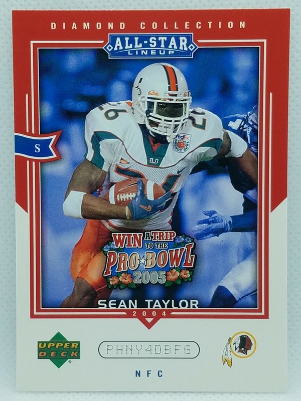 Sean Taylor Football Card Database - Newest Products will be shown ...