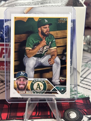 2023 Topps Series 1 #8 Sam Moll Golden Mirror Image Variation SSPのeBay ...