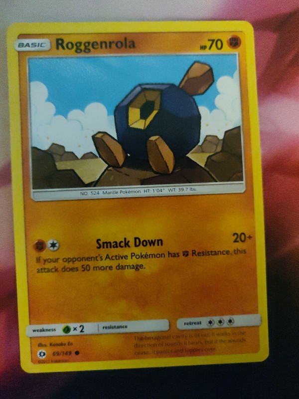 Roggenrola Pokemon Cards - Find Pokemon Card Pictures With Our Database ...