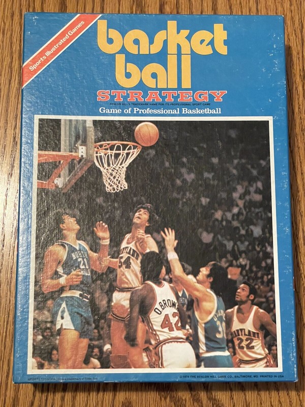 Basketball Strategy (1974) Board Game – Board Game Guys