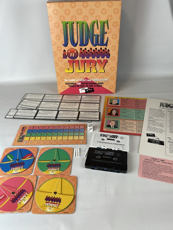 The Jury Box (1937) – Board Game Guys