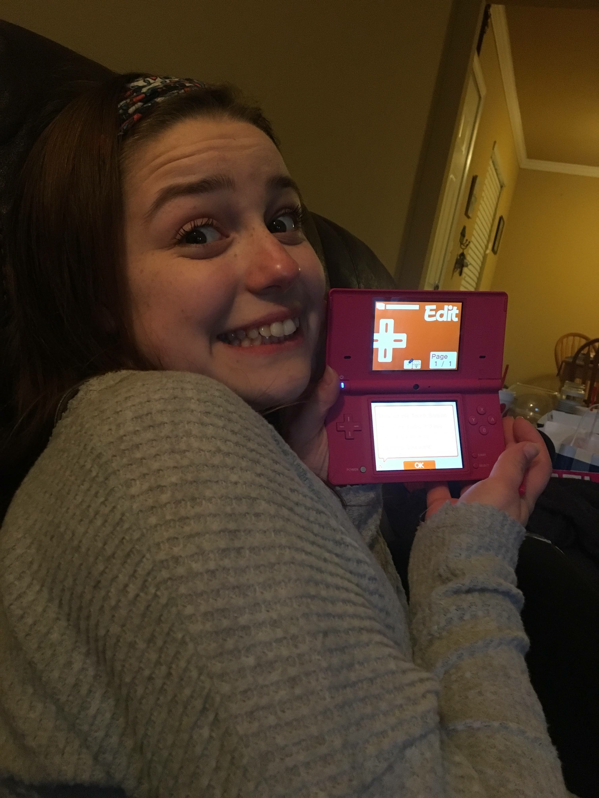 Nintendo DSi Handheld Game Console TWL-001 Pink No Charger Handheld ...