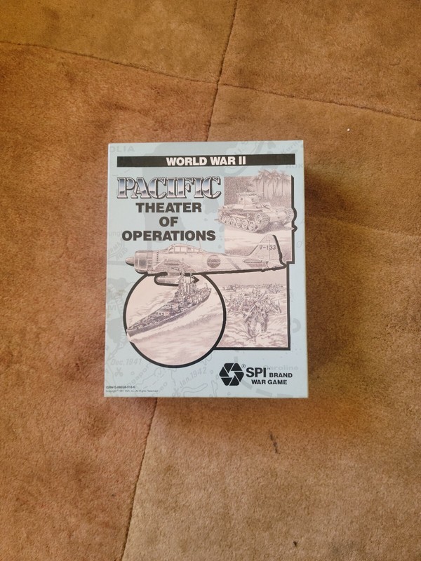 World War II: Pacific Theater of Operations (1991) Board Game – Board ...