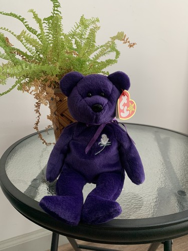 TY Beanie Baby (Beanie Bellies) - WUZZY the Polar Bear (6 inch) - MWMTs ...