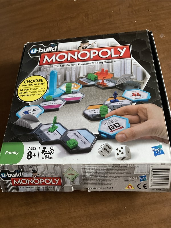 U-Build Monopoly (2010) Board Game – Board Game Guys