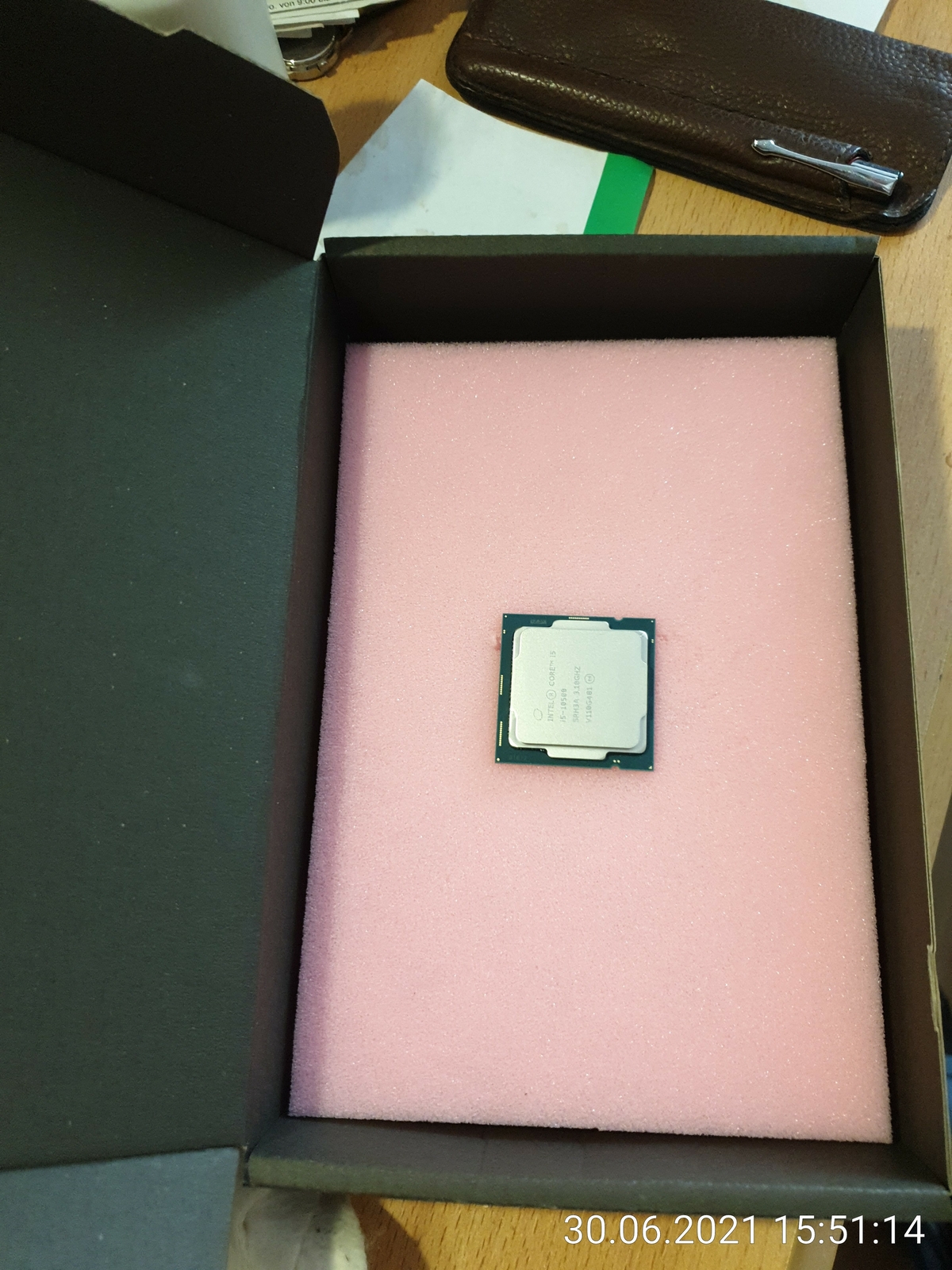 Prozessor CPU Intel Core™ i5 10500 LGA 1200 LGA1200 Bulk Tray Desktop ...