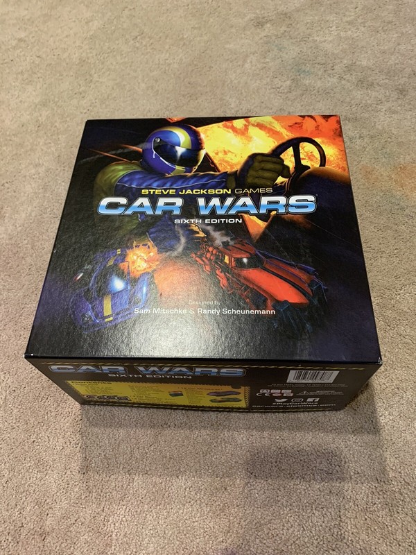 Car Wars (1981) – Board Game Guys