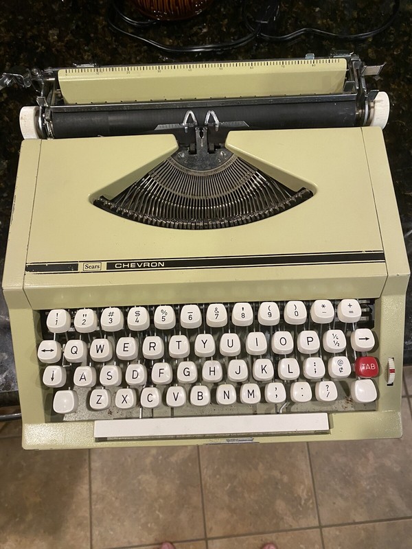 1970 Sears Chevron on the Typewriter Database
