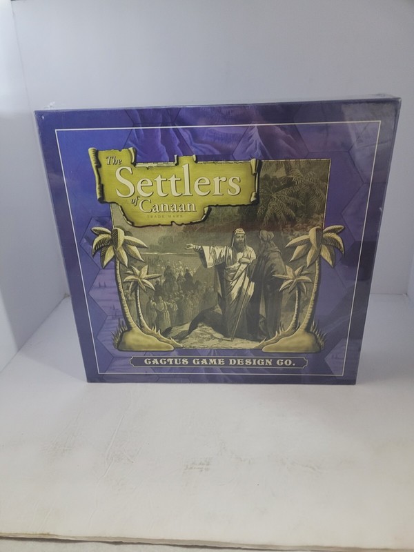 The Settlers of Canaan (2002) Board Game – Board Game Guys