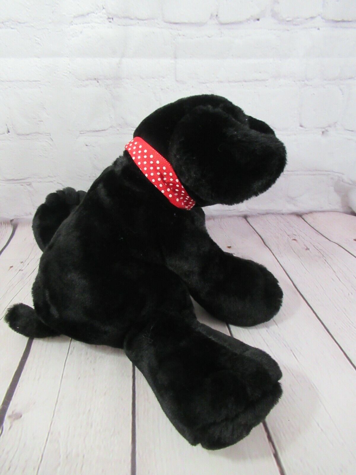Stuffed black lab puppy store