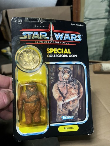 MOC Star Wars POTF Kenner Vintage Romba Action Figure with coin c1984 ...