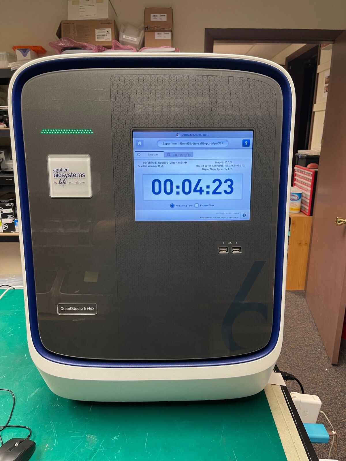 New Applied Biosystems QuantStudio 6 Flex 384 well Real-Time PCR system ... New Applied Biosystems QuantStudio 6 Flex 384 well Real-Time PCR system ...