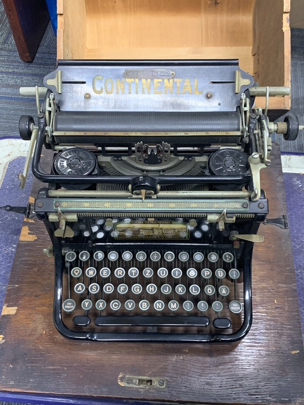 Continental Typewriter Model Serial Number Database
