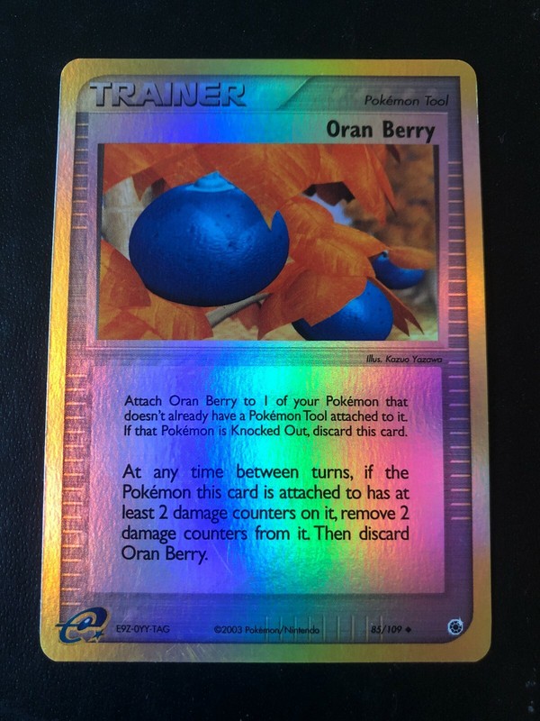 Oran Berry Pokemon Cards - Find Pokemon Card Pictures With Our Database ...
