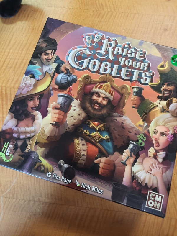 Raise Your Goblets (2016) Board Game – Board Game Guys