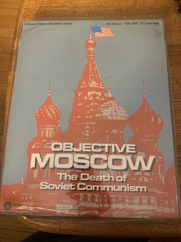 Objective Moscow: The Death of Soviet Communism (1978) Board Game ...