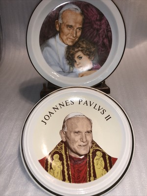 Plates & Plaques - Plate Pope John - Vatican