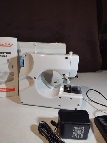 Lockstitch Portable Sewing Machine w/ Button-Mate