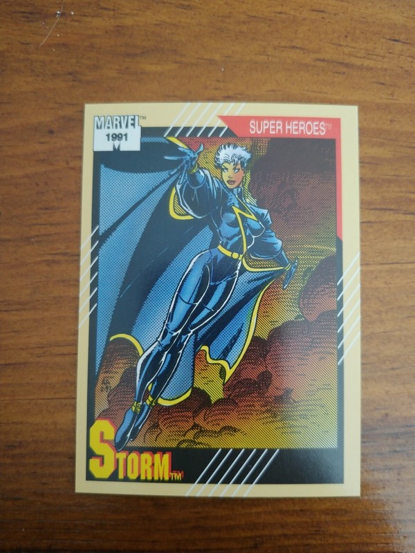 2019 Flair Marvel - Storm Cards