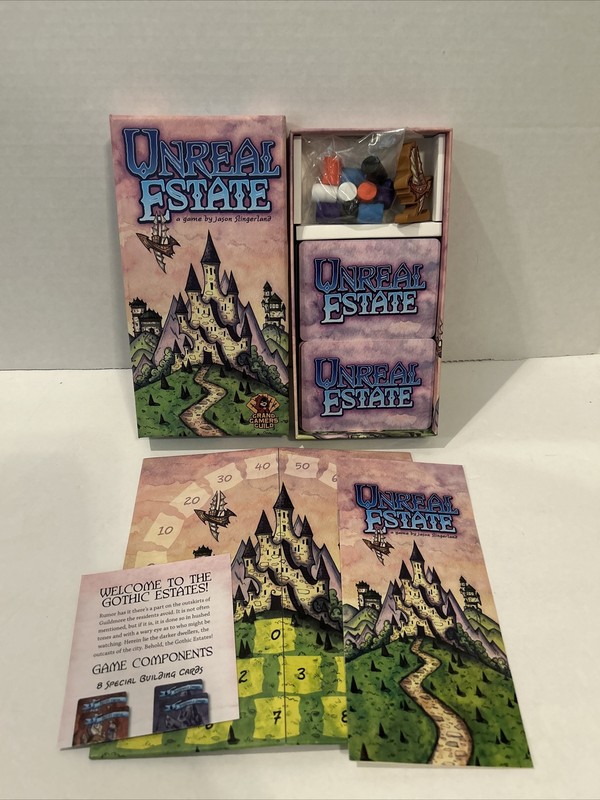 Unreal Estate (2017) Board Game – Board Game Guys