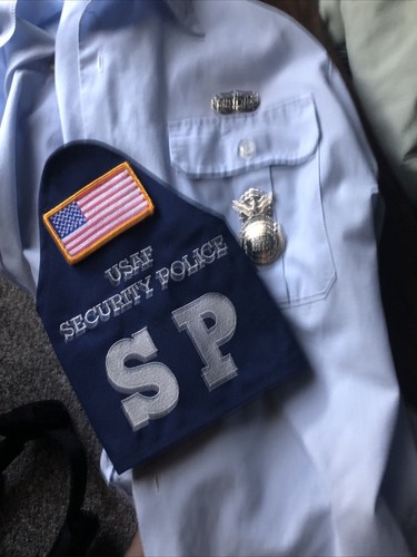 Brassard Armband USAF Air Force Security with Flag new condition in ...
